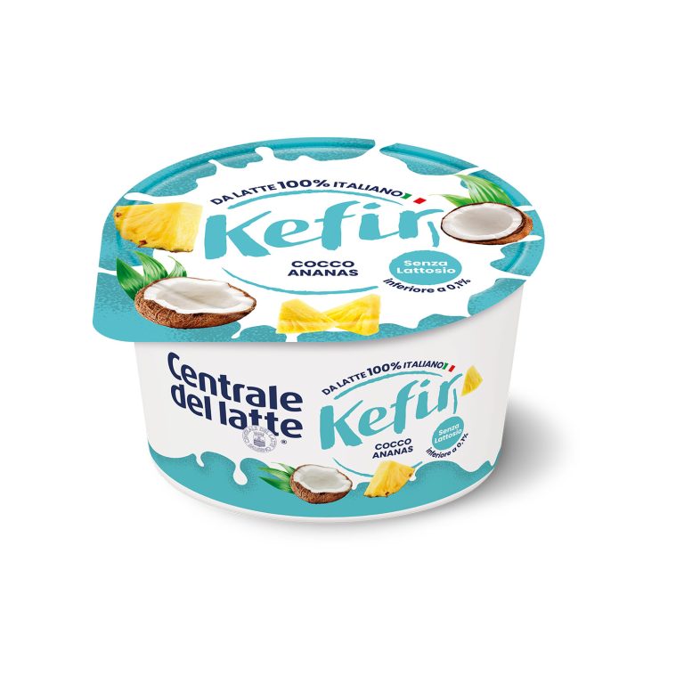 Kefir a cucchiaio Cocco e Ananas
