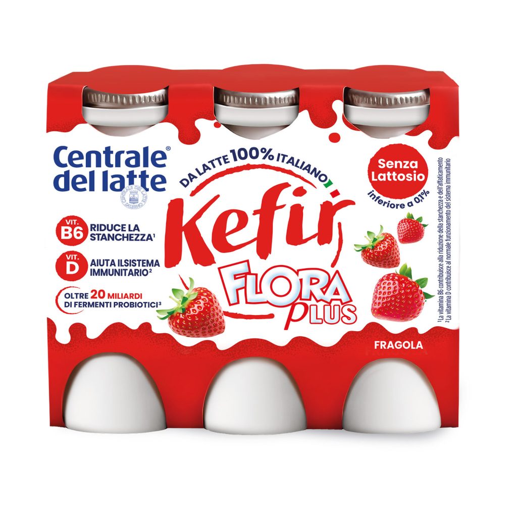 Kefir Flora Plus Fragola