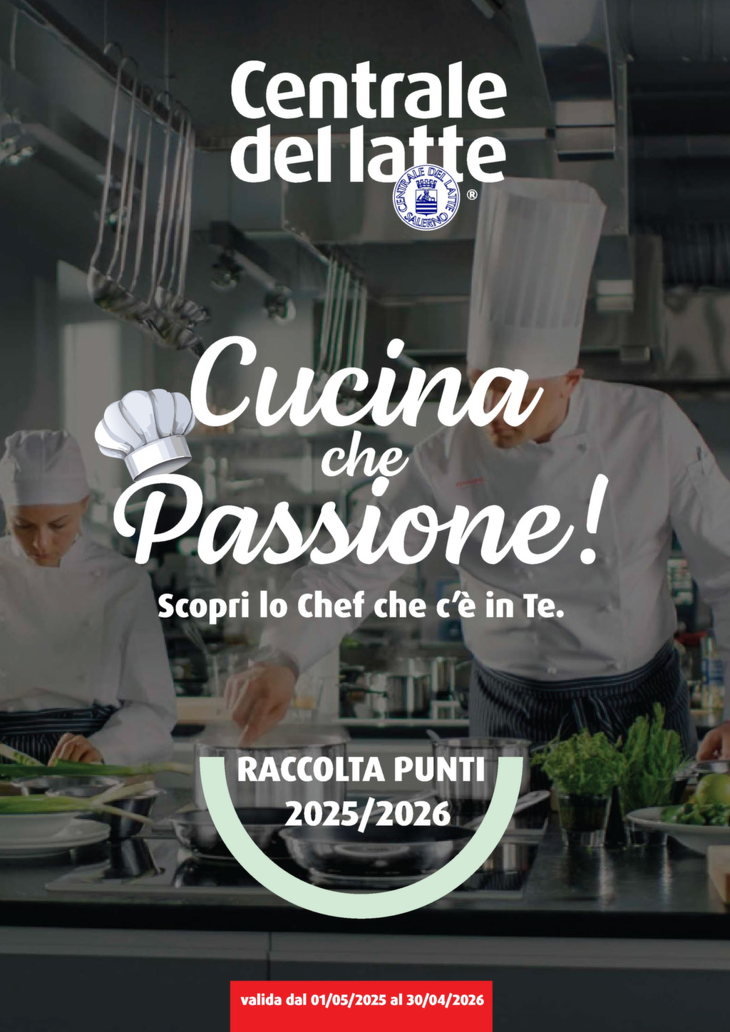 Raccolta punti 2025 - Cucina che Passione! - Centrale del Latte di Salerno